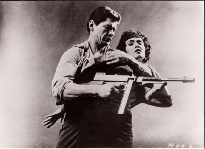 Press still from MACHINE-GUN KELLY (1958)