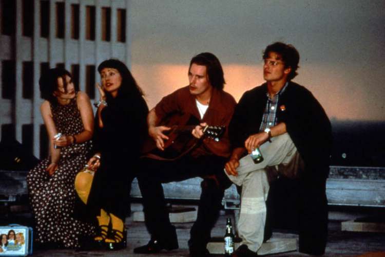 4 diapositives du film GÉNÉRATION 90 (1994)