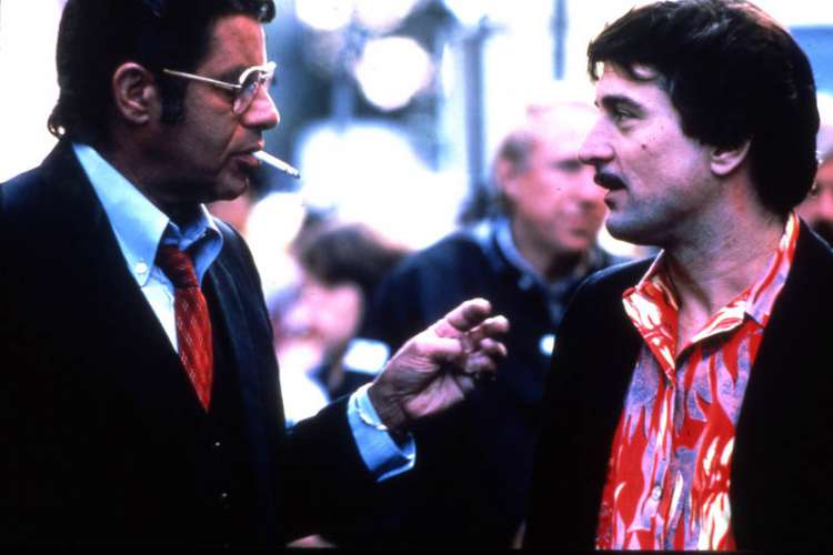 Slide from THE KING OF COMEDY (1982)