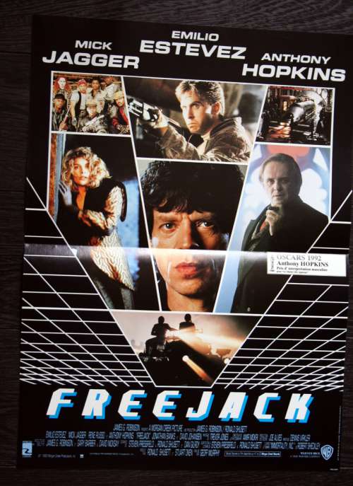 23" x 16" movie poster from FREEJACK (1992)