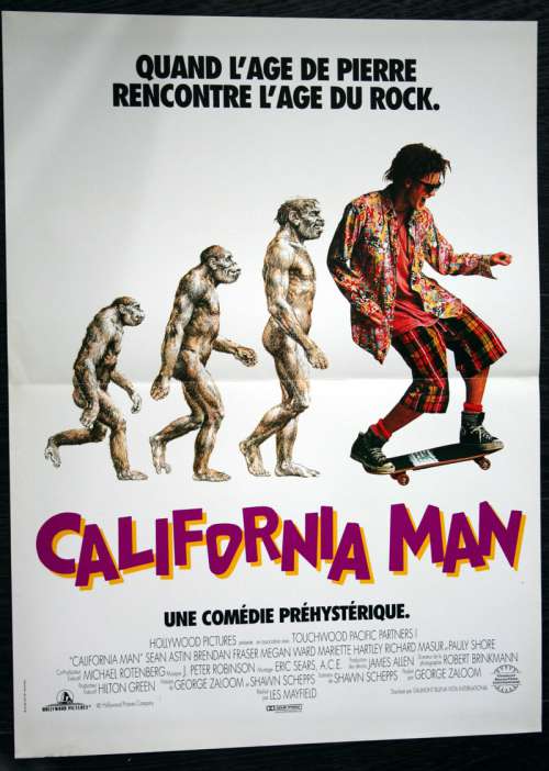 23" x 16" movie poster from ENCINO MAN (1992)