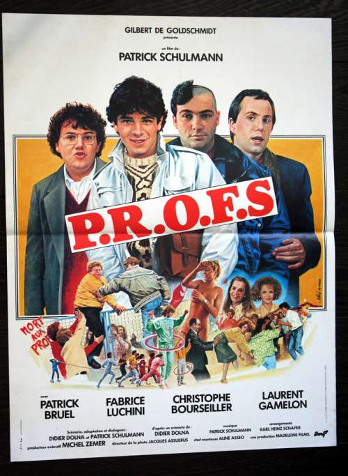 Affiches de cinéma 60 x 40 du film P.R.O.F.S. (1985)