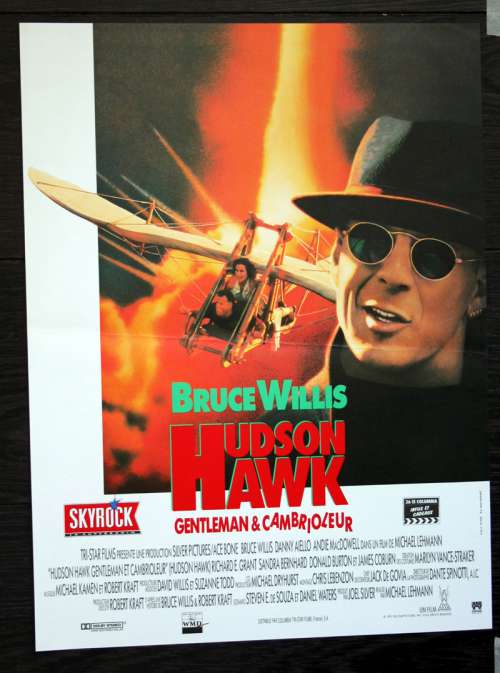 Affiches de cinéma 60 x 40 du film HUDSON HAWK (1991)