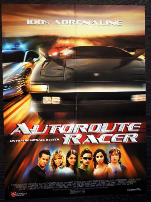Affiches de cinéma 60 x 40 du film AUTOROUTE RACER (2004)