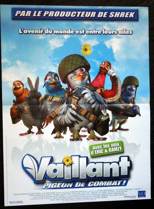 Affiches de cinéma 60 x 40 du film VAILLANT (2005)