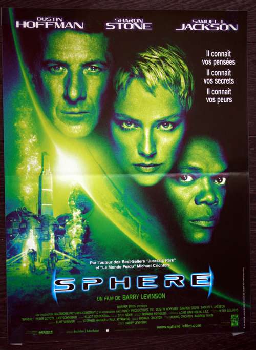 Affiches de cinéma 60 x 40 du film SPHÈRE (1998)