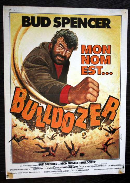 Affiches de cinéma 60 x 40 du film MON NOM EST BULLDOZER (1978)