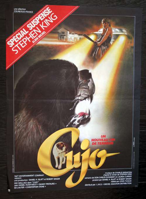 Affiches de cinéma 60 x 40 du film CUJO (1983)