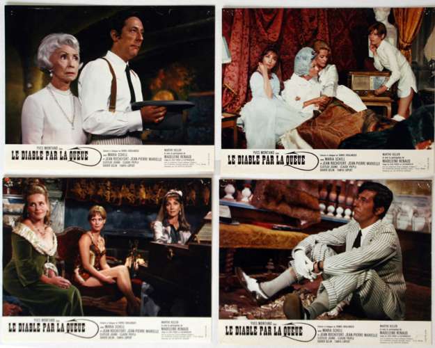 21 photos d'exploitation du film LE DIABLE PAR LA QUEUE (1969)