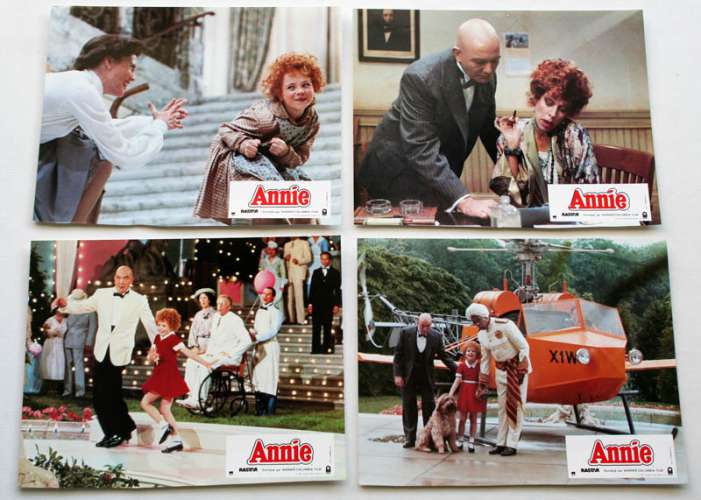 12 photos d'exploitation du film ANNIE (1982)