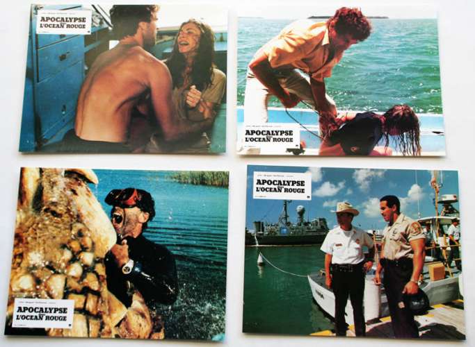 8 movie stills from DEVIL FISH (1984)