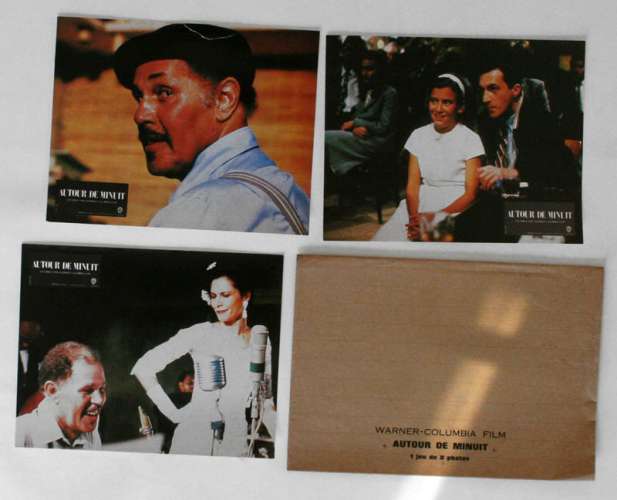 7 photos d'exploitation du film AUTOUR DE MINUIT (1986)