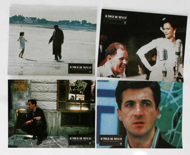 8 photos d'exploitation du film AUTOUR DE MINUIT (1986)