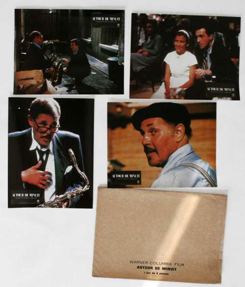 8 movie stills from ROUND MIDNIGHT (1986)