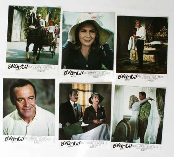 9 photos d'exploitation du film AVANTI (1972)