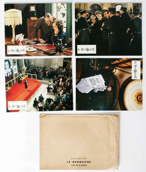 8 movie stills from THE LADY BANKER (1980)