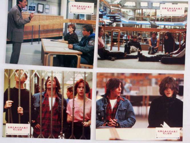 12 movie stills from THE BREAKFAST CLUB (1985)