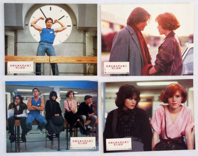 12 movie stills from THE BREAKFAST CLUB (1985)