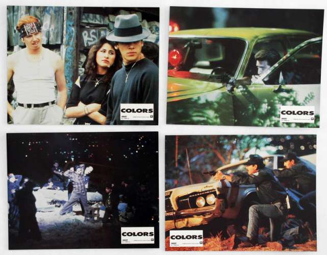 10 photos d'exploitation du film COLORS (1988)