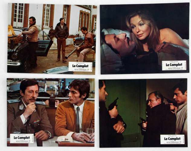 6 photos d'exploitation du film LE COMPLOT (1973)