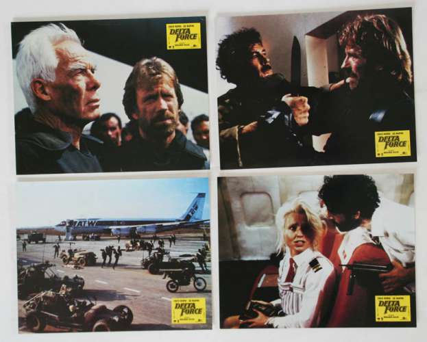 12 movie stills from THE DELTA FORCE (1986)