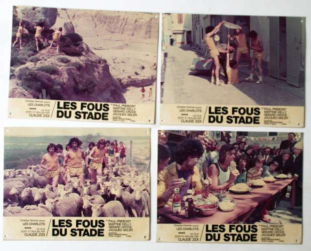 8 movie stills from STADIUM NUTS (1972)