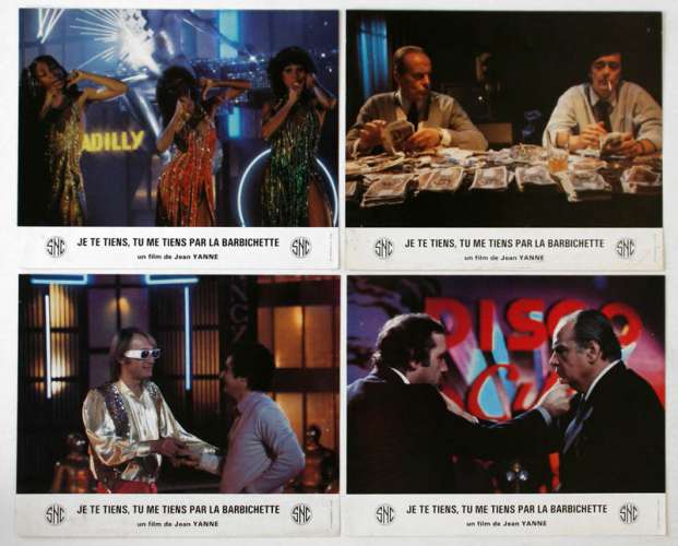 8 photos d'exploitation du film JE TE TIENS, TU ME TIENS PAR LA BARBICHETTE (1979)