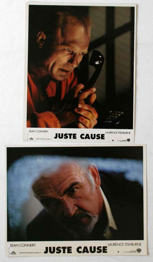 2 photos d'exploitation du film JUSTE CAUSE (1995)