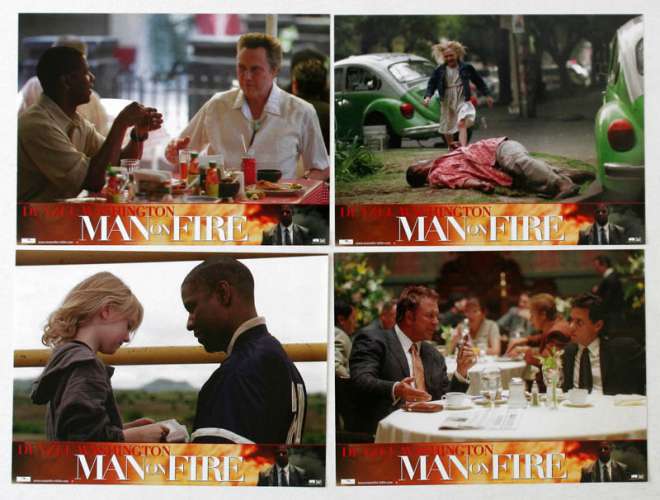 8 movie stills from MAN ON FIRE (2004)