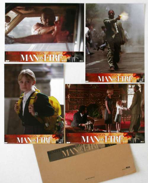 8 movie stills from MAN ON FIRE (2004)