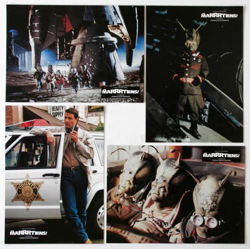 8 movie stills from SPACED INVADERS (1990)