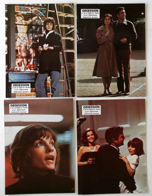 12 movie stills from OBSESSION (1976)