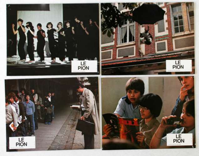 12 photos d'exploitation du film LE PION (1978)