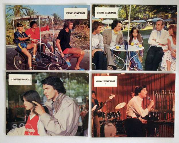 9 photos d'exploitation du film LE TEMPS DES VACANCES (1979)