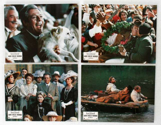 12 photos d'exploitation du film LES YEUX NOIRS (1987)