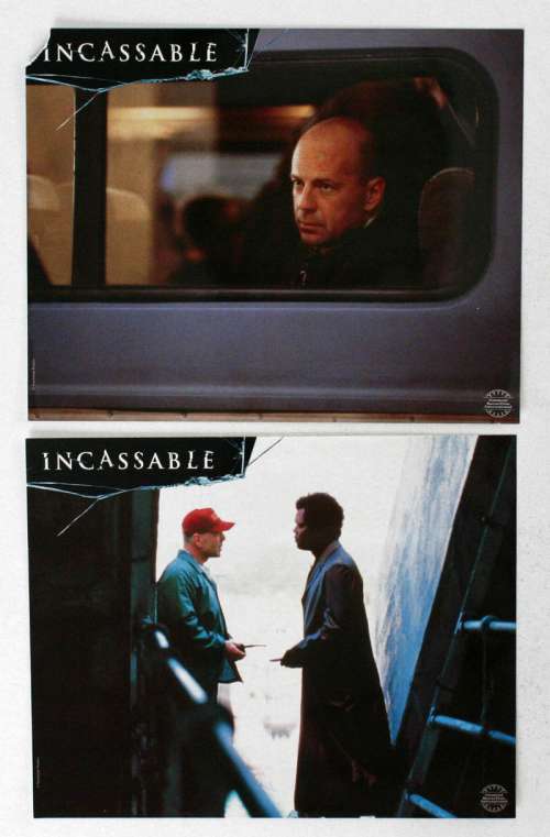 8 photos d'exploitation du film INCASSABLE (2000)