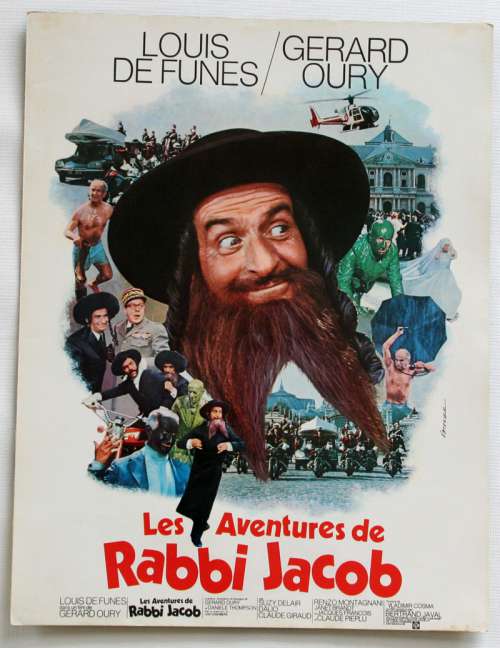 Synopsis du film LES AVENTURES DE RABBI JACOB (1973)