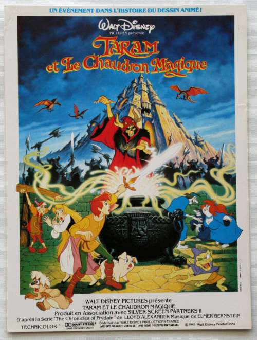 Synopsis from TARAN AND THE MAGIC CAULDRON (1985)